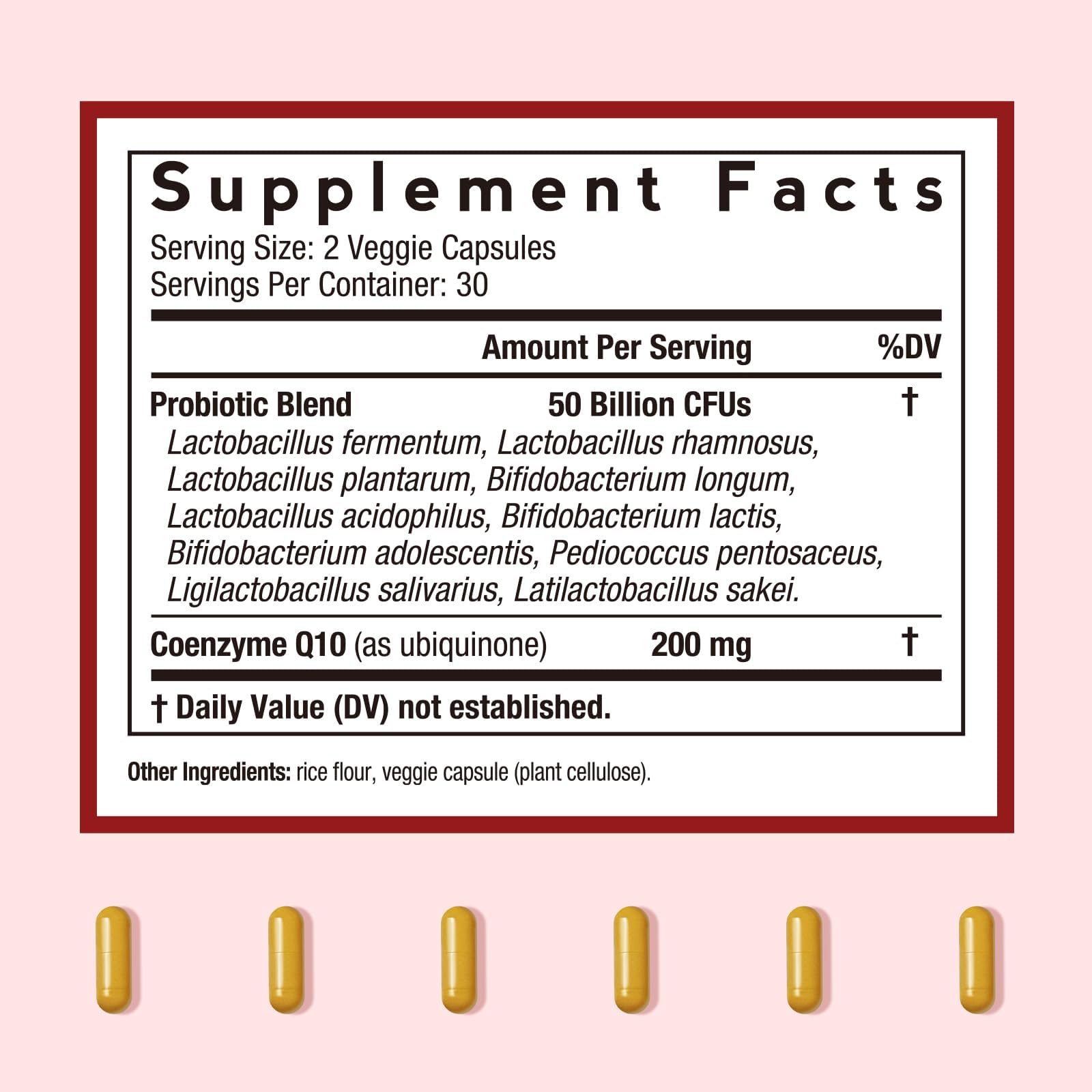 200 mg CoQ10 for energy support