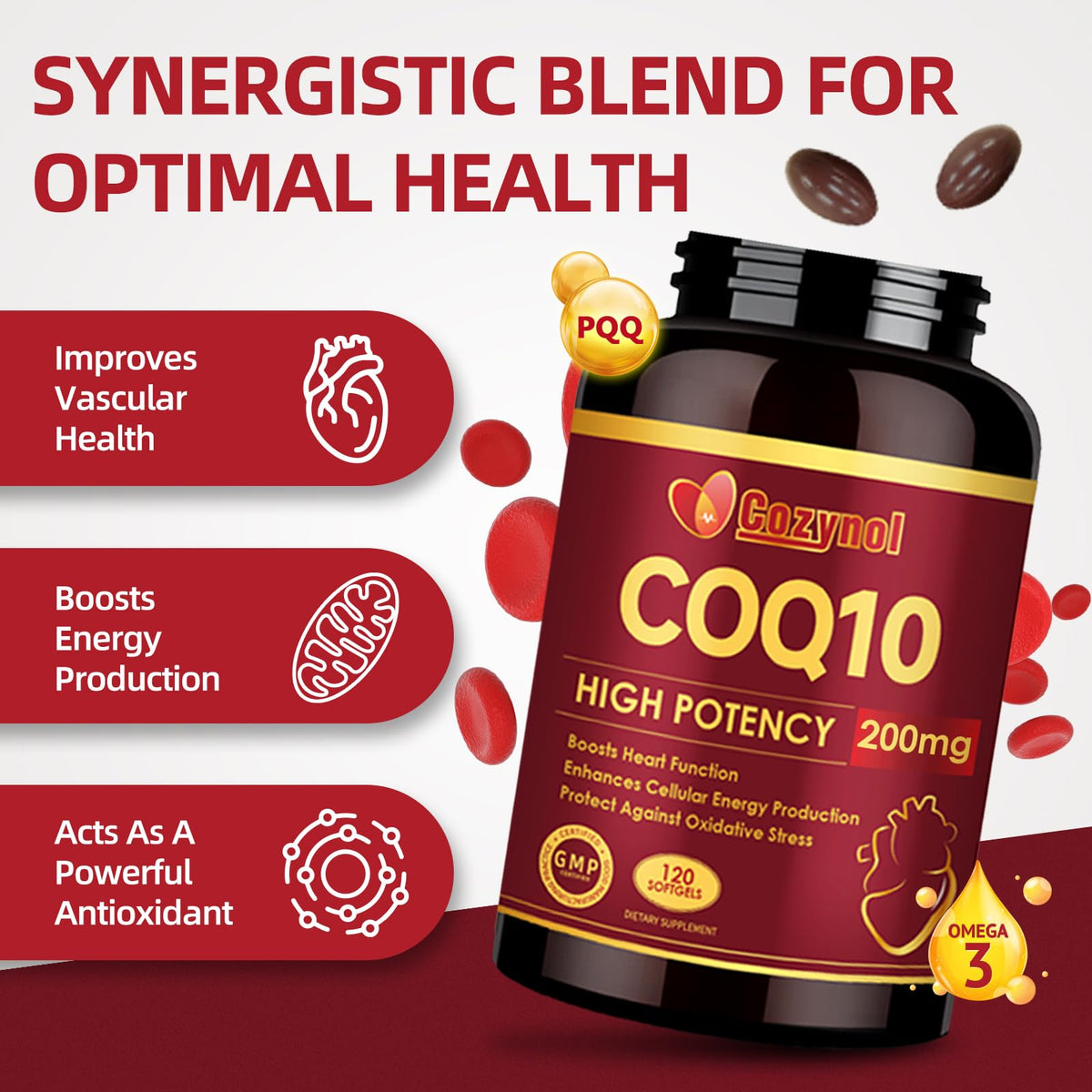 200 mg coq10 for energy support