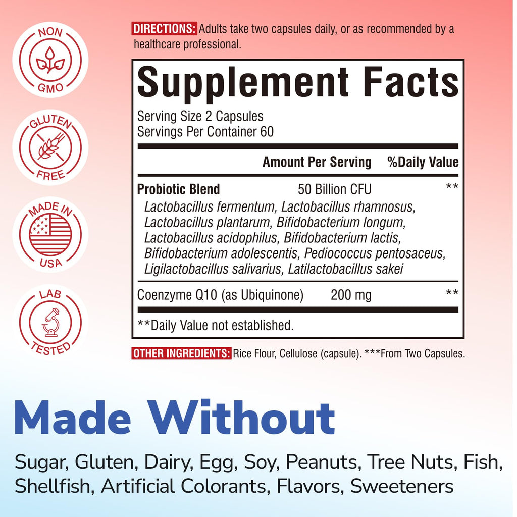 200 mg CoQ10 for energy