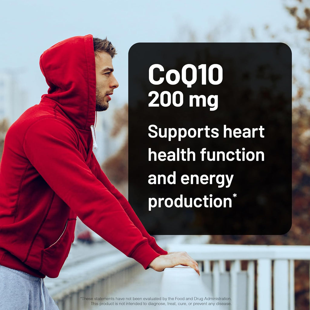200 mg CoQ10 for heart health