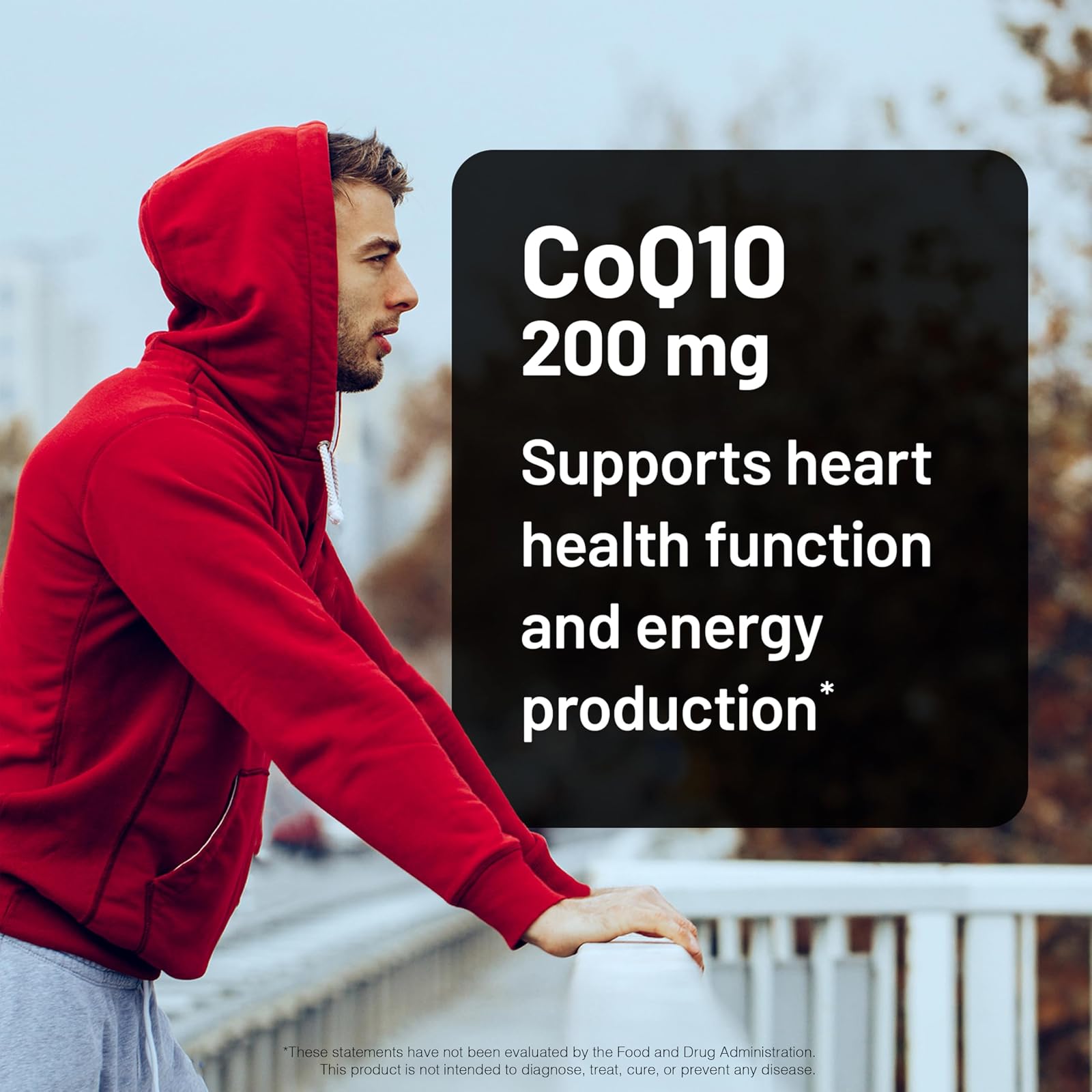200 mg CoQ10 for heart health