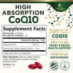 200 mg CoQ10 for heart health