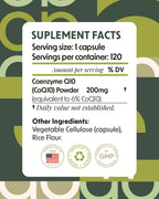 200 mg CoQ10 for heart health
