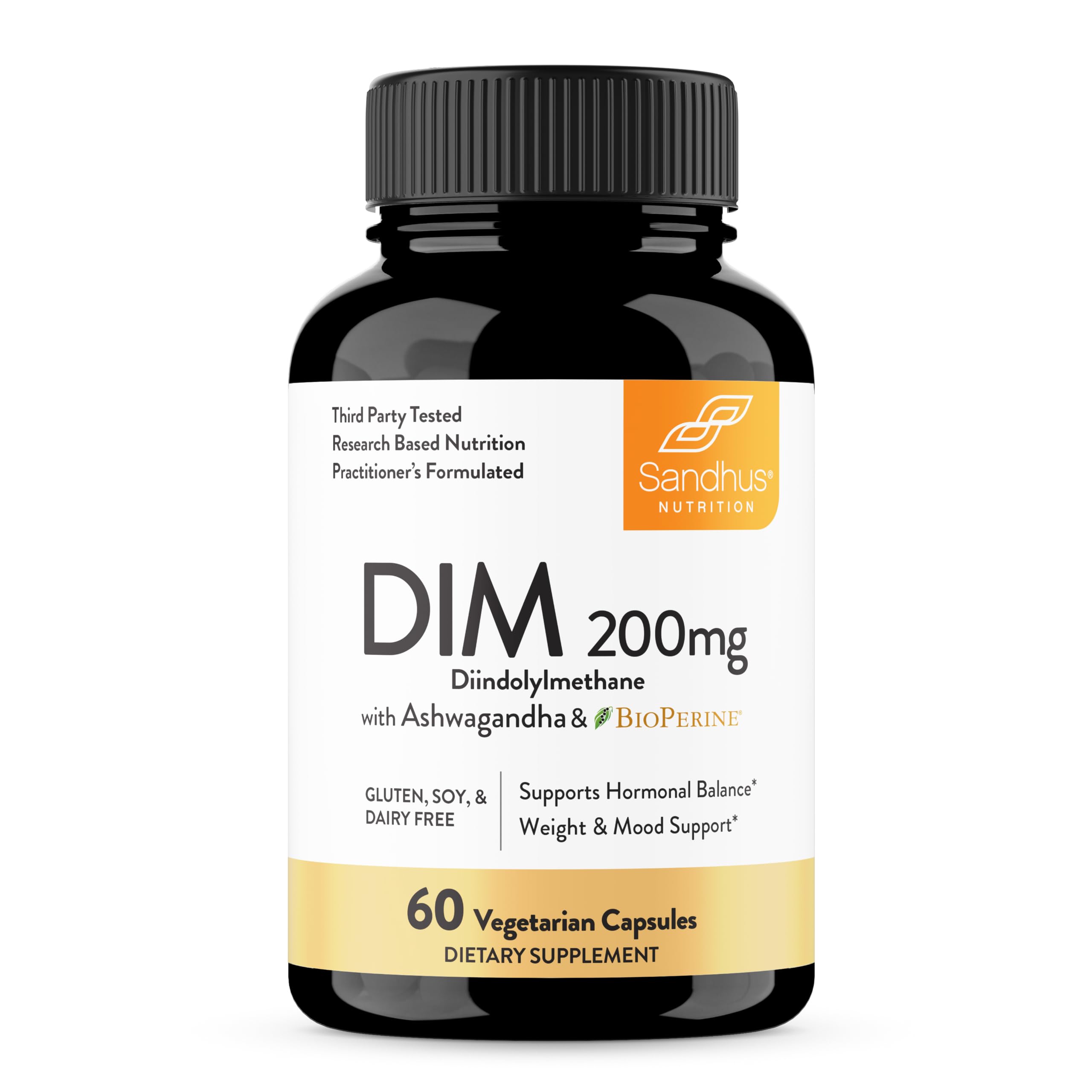 200 mg DIM capsules for wellness