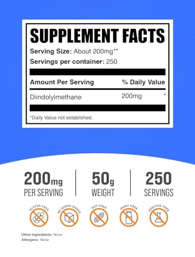 200 mg DIM powder supplement