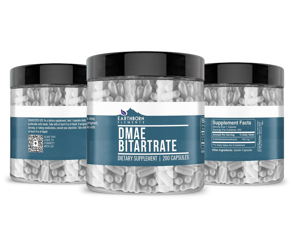 200 mg DMAE for cognitive support