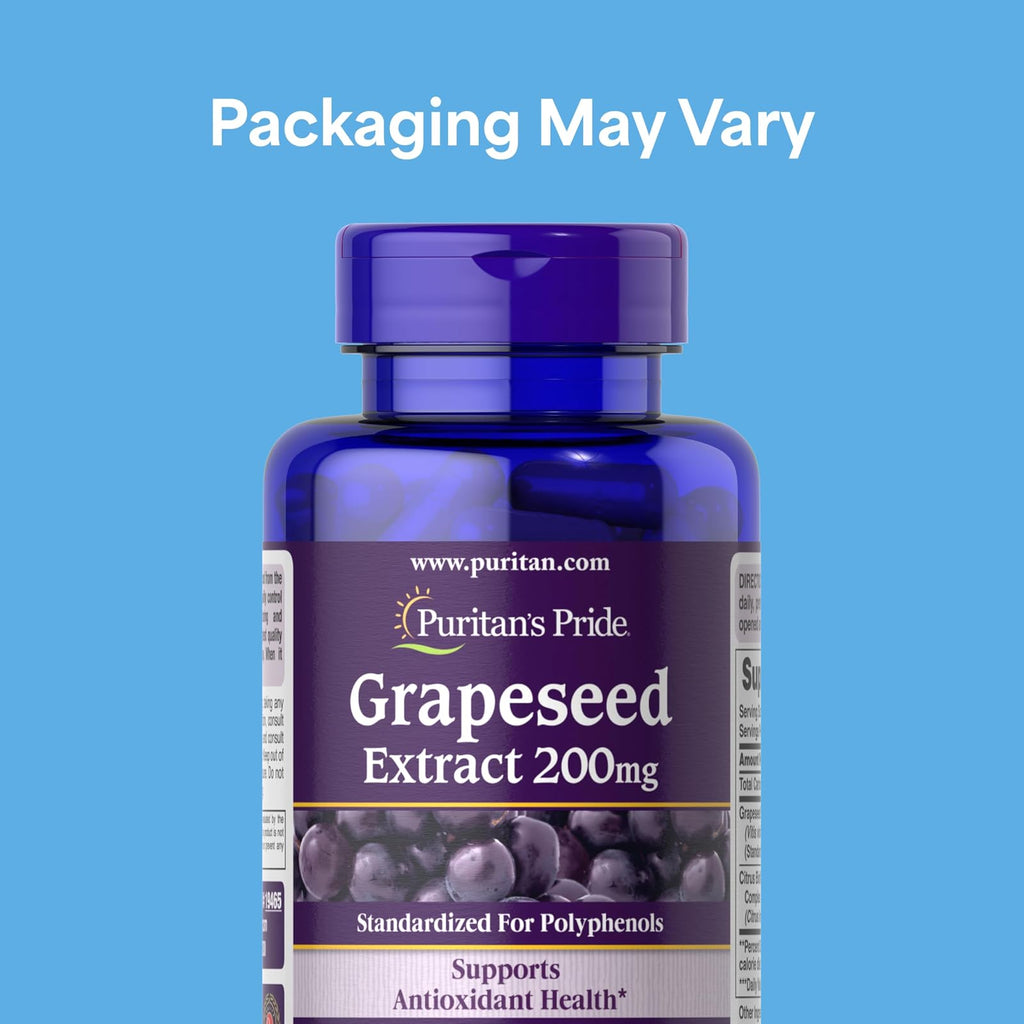 200 mg grapeseed capsules for health