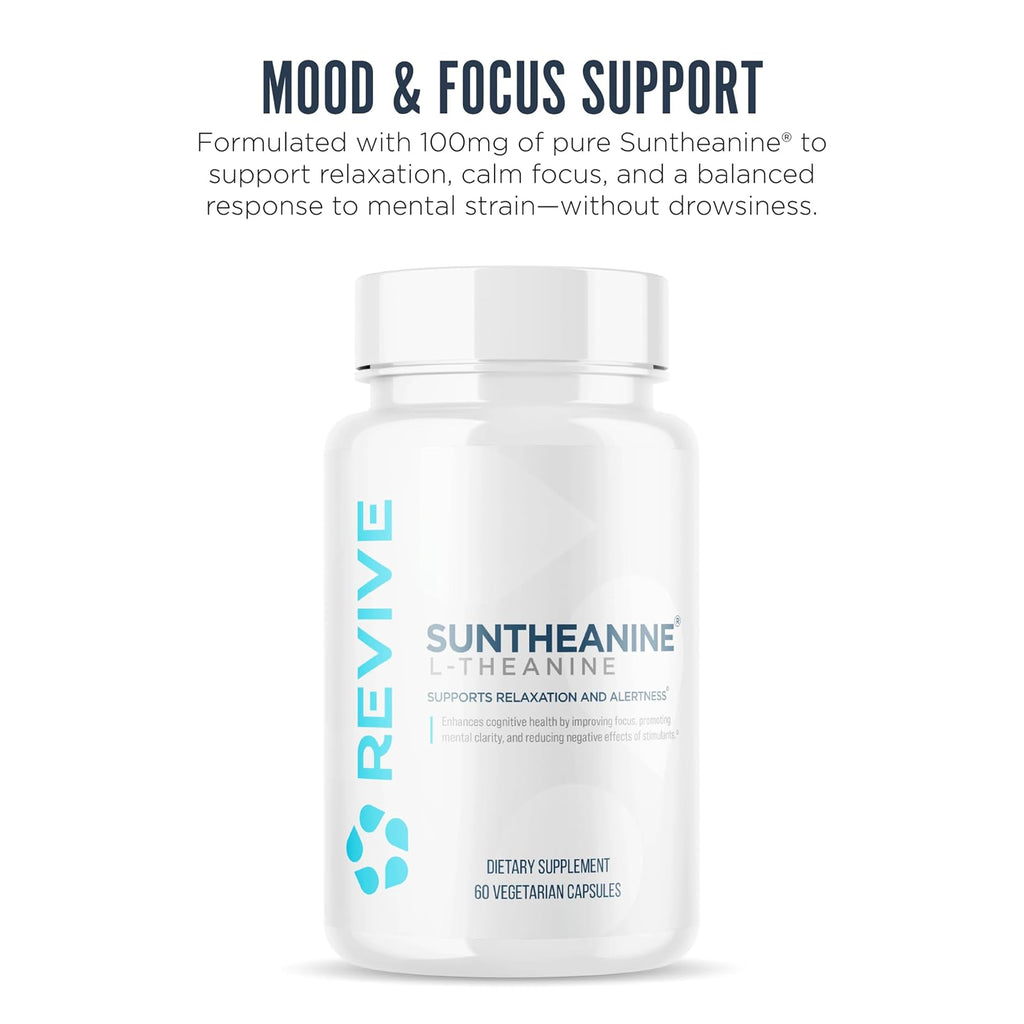 200 mg L-Theanine capsules for relaxation