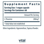 200 mg l-theanine capsules