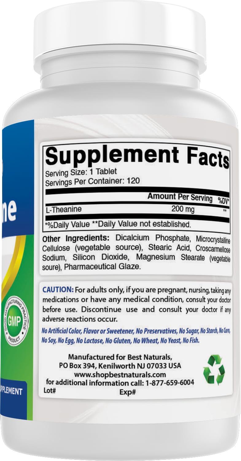 200 mg l-theanine dosage convenience