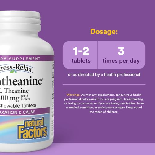 200 mg l-theanine for calm focus