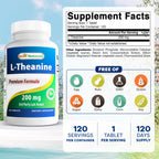 200 mg l-theanine for stress relief