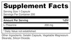 200 mg L-Theanine for stress relief