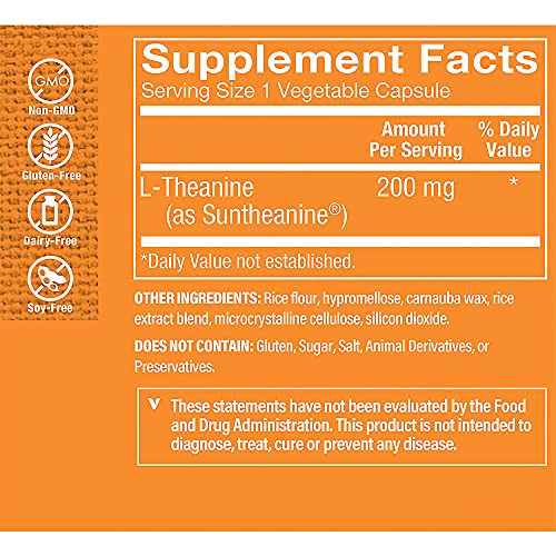 200 mg l-theanine for stress relief