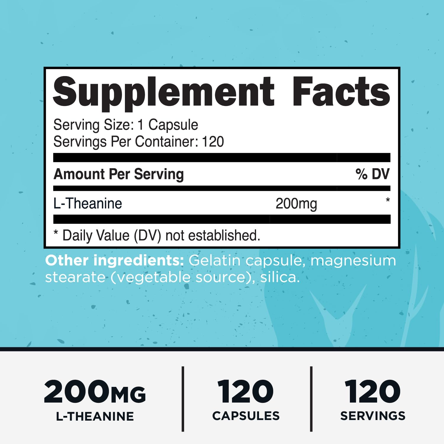 200 mg l-theanine stress relief