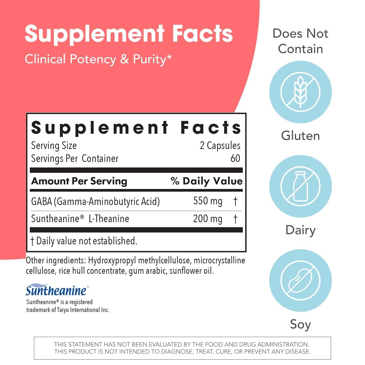 200 mg l-theanine supplement