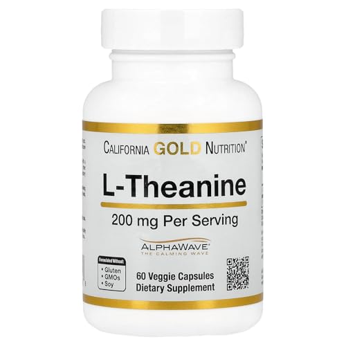 200 mg L-Theanine veggie capsules