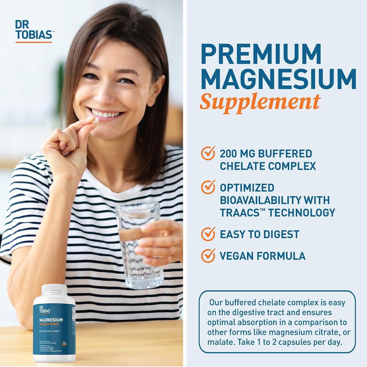 200 mg magnesium bisglycinate dosage