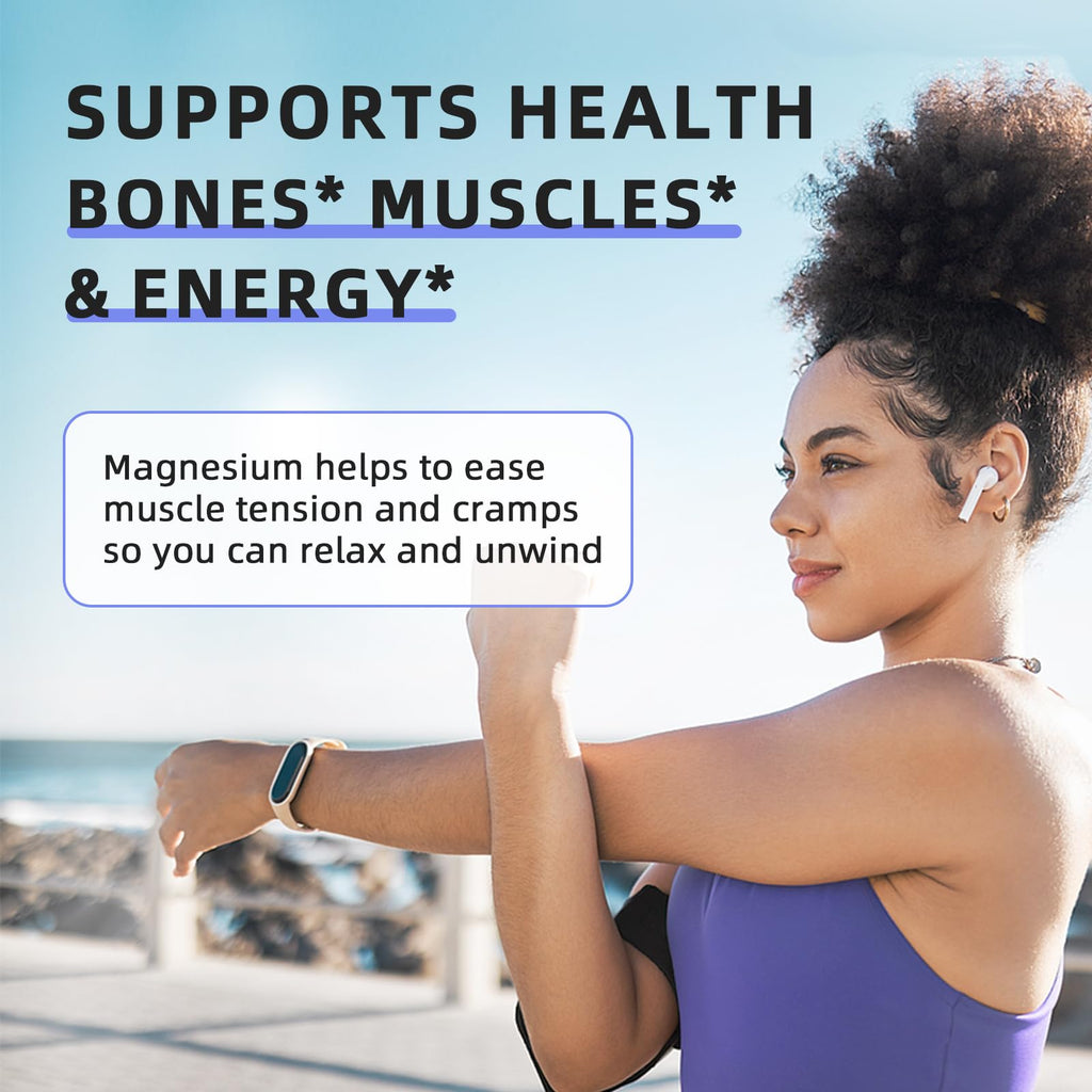 200 mg magnesium bisglycinate for muscle support