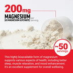 200 mg magnesium bisglycinate supplement