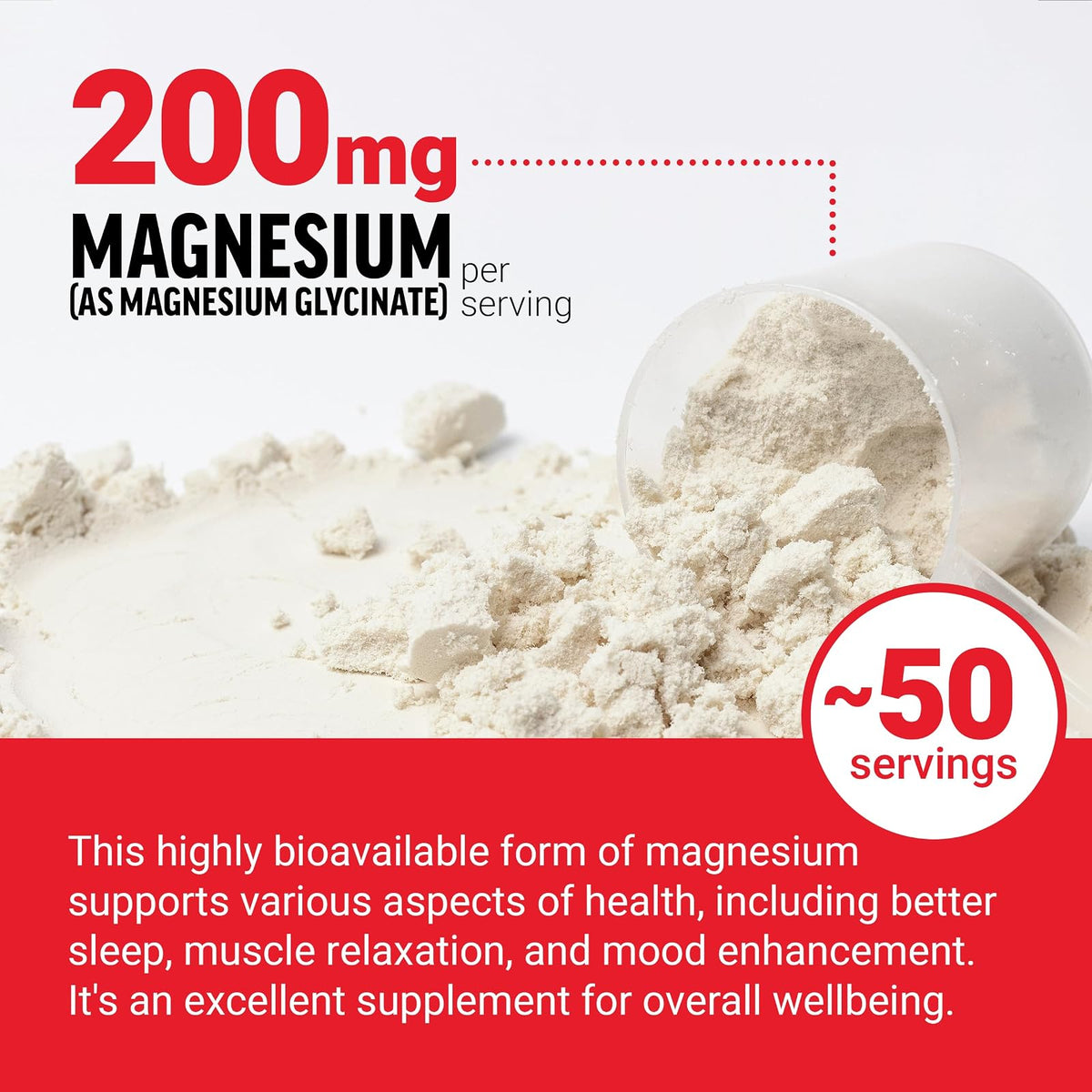 200 mg magnesium bisglycinate supplement