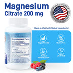 200 mg magnesium citrate gummies