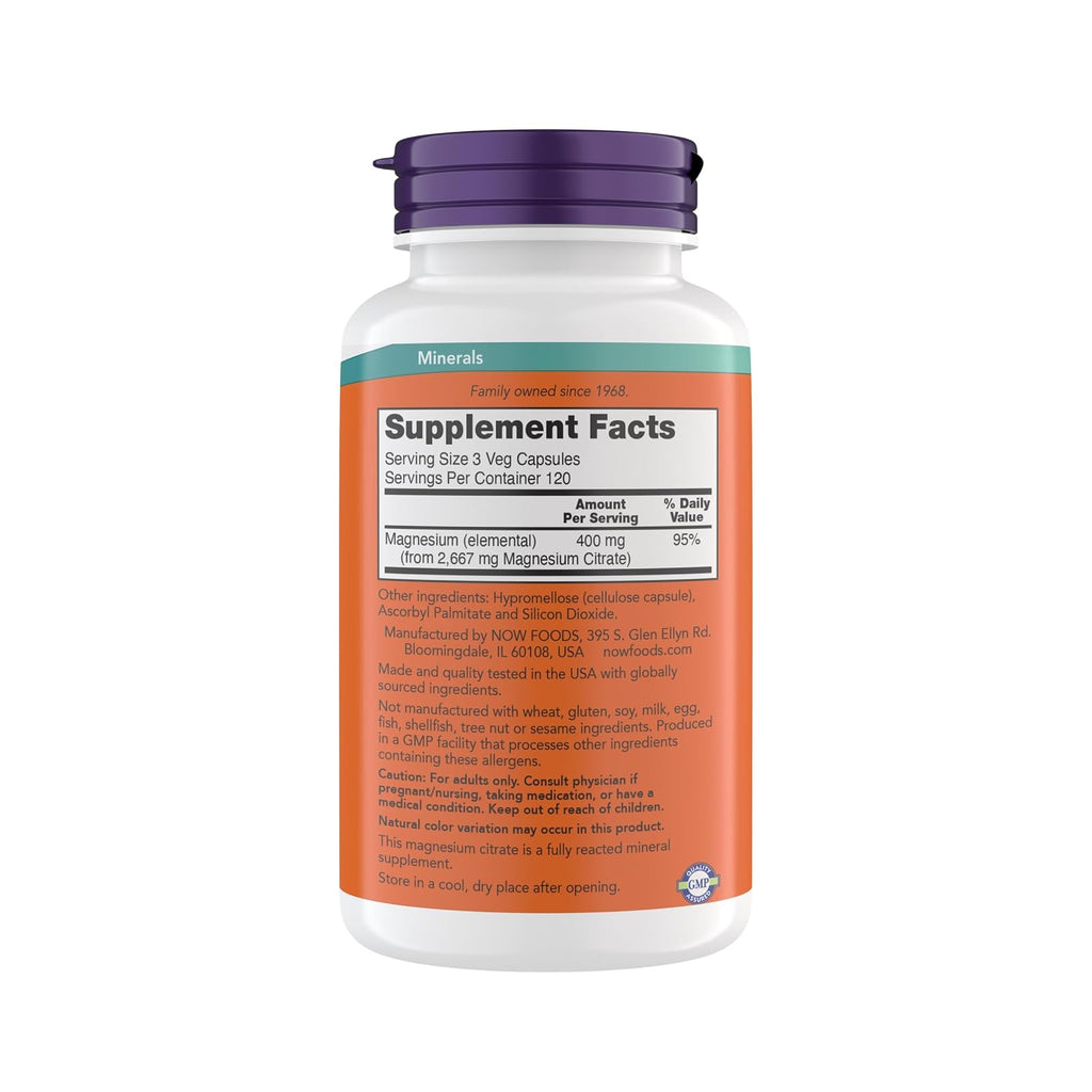200 mg magnesium citrate supplement