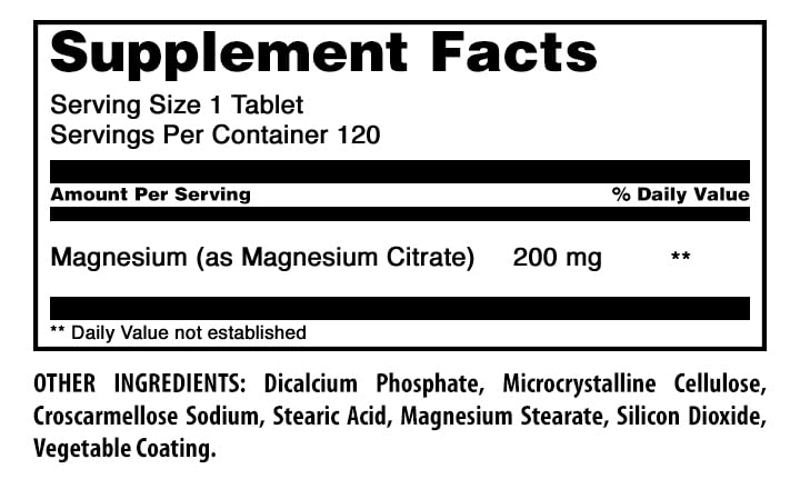 200 mg magnesium for better sleep