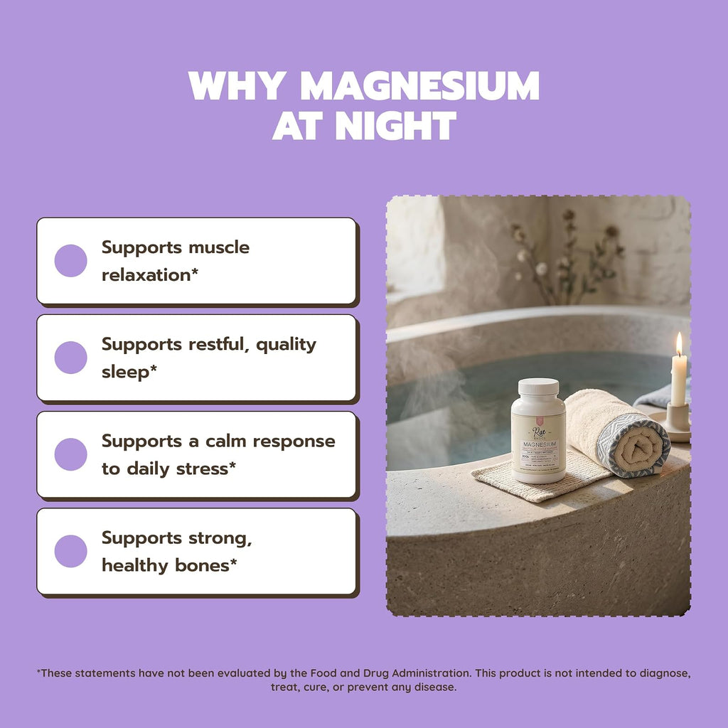 200 mg magnesium for muscle relaxation