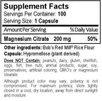 200 mg magnesium for muscle relief