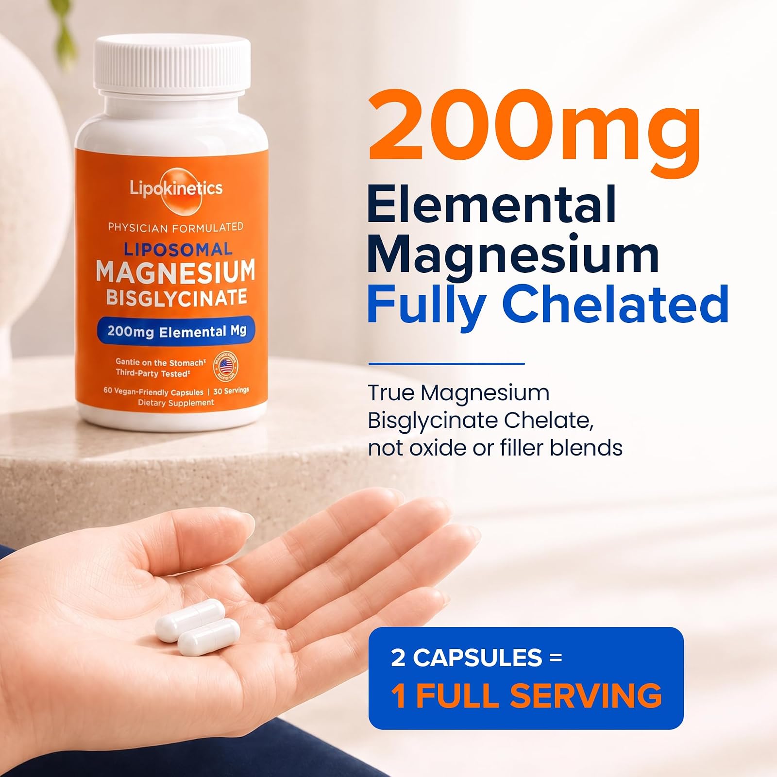 200 mg magnesium for muscle support