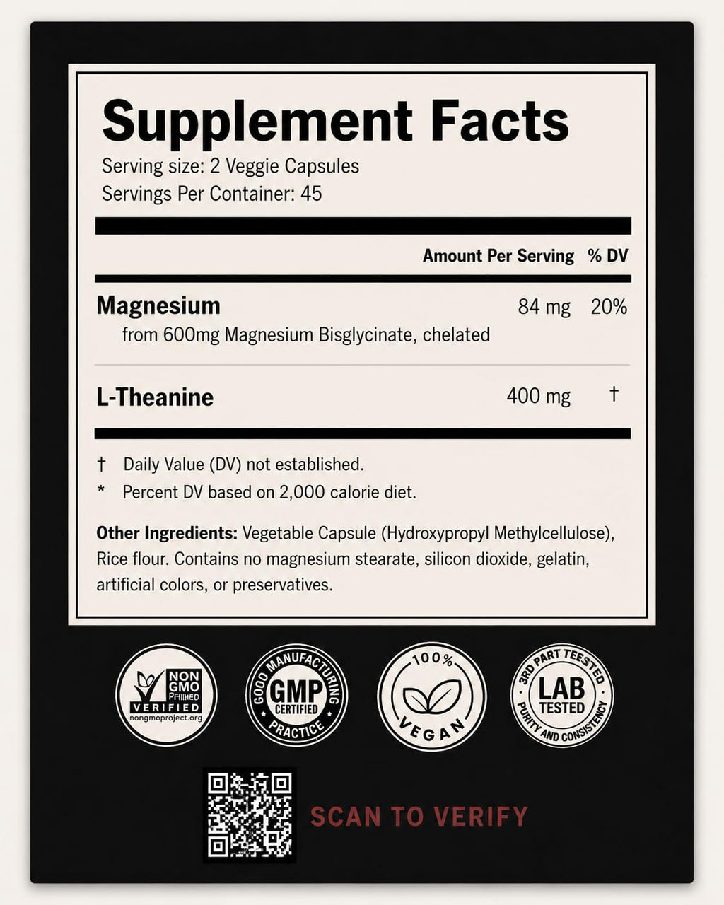 200 mg magnesium for relaxation