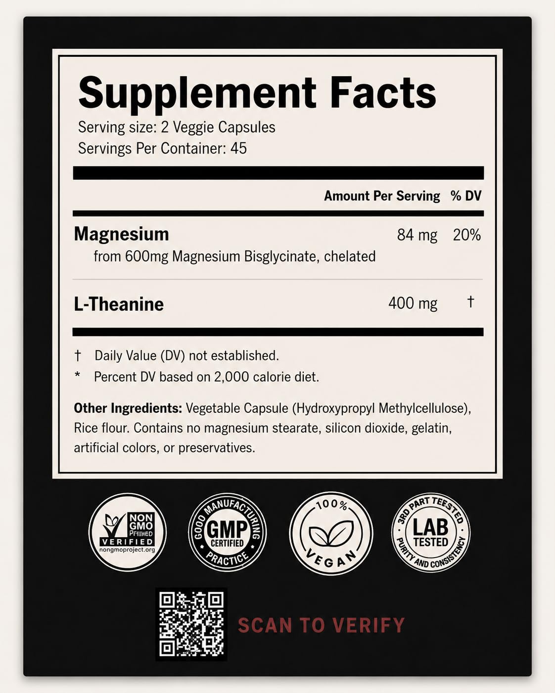 200 mg magnesium for relaxation