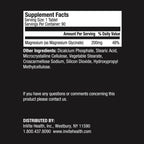 200 mg Magnesium Glycinate tablets