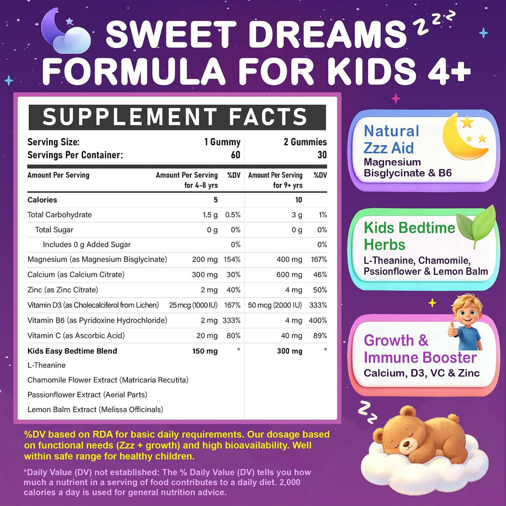 200 mg Magnesium Gummies for sleep support