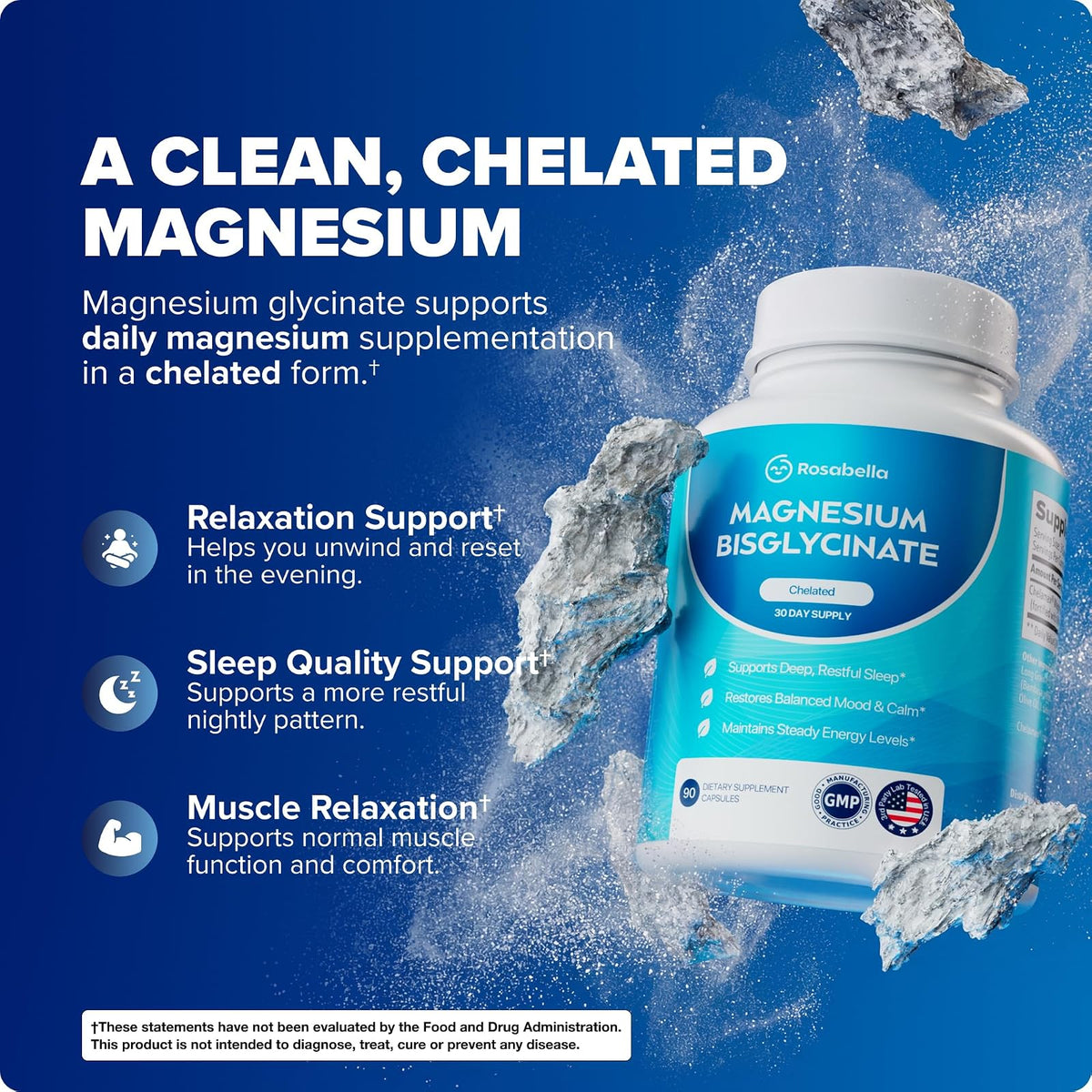 200 mg magnesium supplement for relaxation
