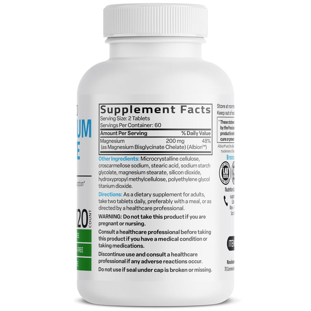 200 mg magnesium supplement for relaxation