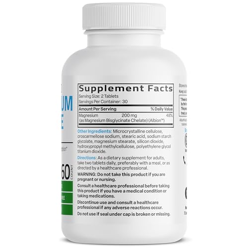 200 mg magnesium supplement for relaxation