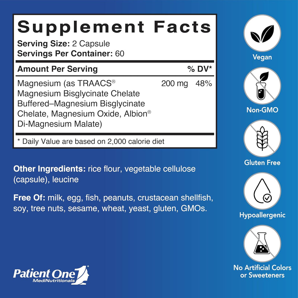 200 mg magnesium supplement for relaxation