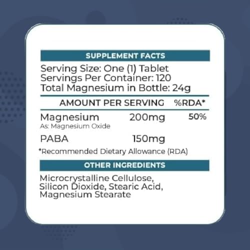 200 mg magnesium tablets for health