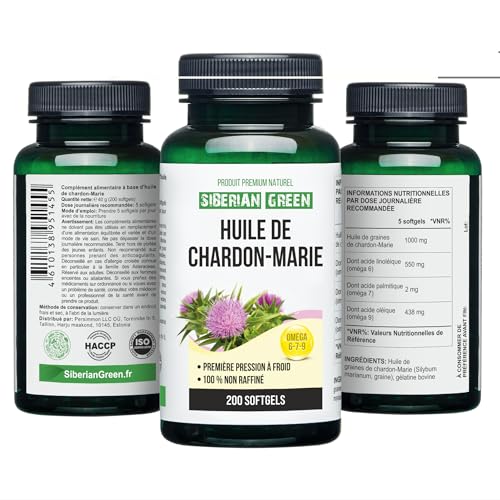 200 mg milk thistle softgels