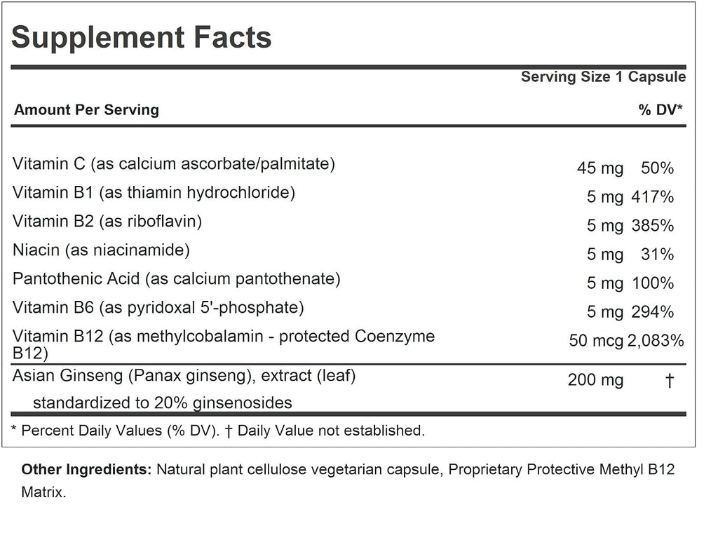 200 mg Panax Ginseng extract benefits