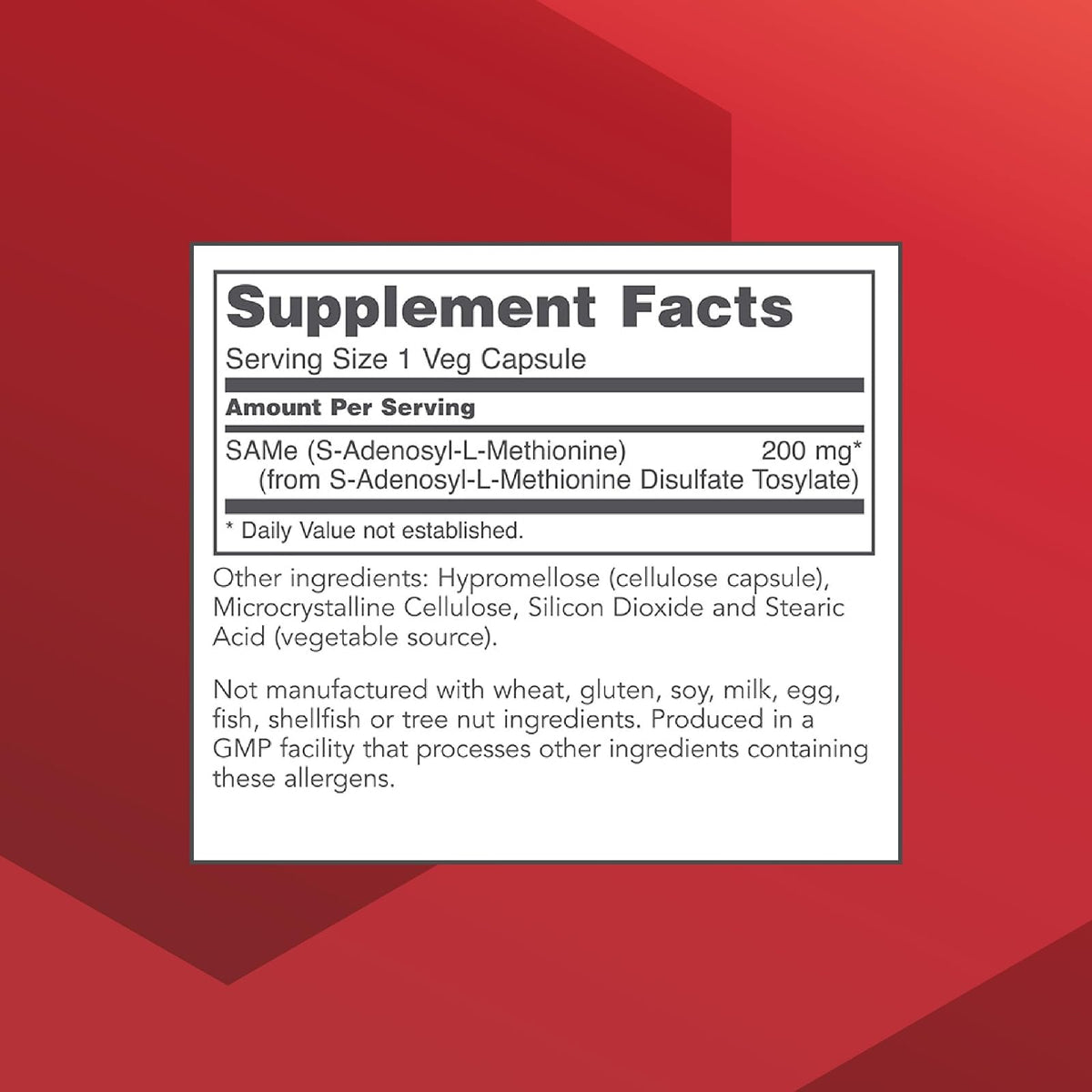 200 mg SAM-e for mood support