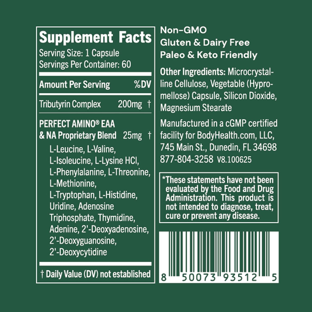 200 mg Tributyrin for immune support