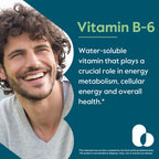 200 mg Vitamin B-6 for energy boost