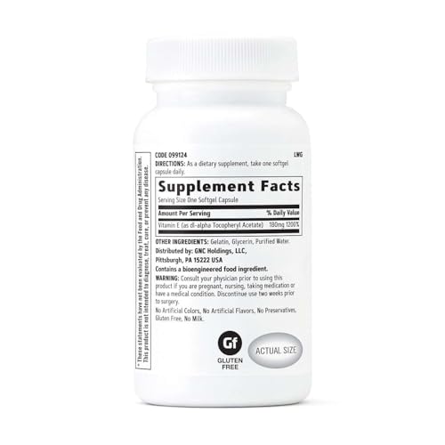 200 mg vitamin E antioxidant support