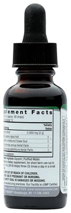 200 mg Wormwood liquid supplement