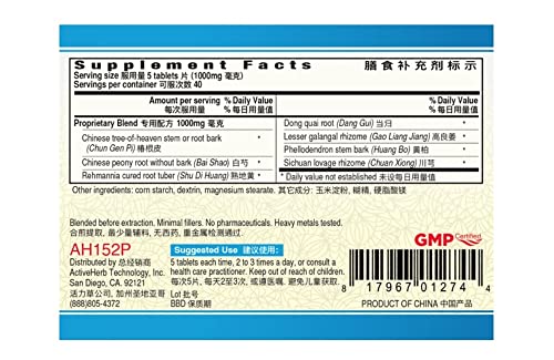 200 mg Yu Dai Pian tablets for wellness
