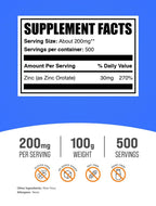 200 mg zinc supplement for immunity