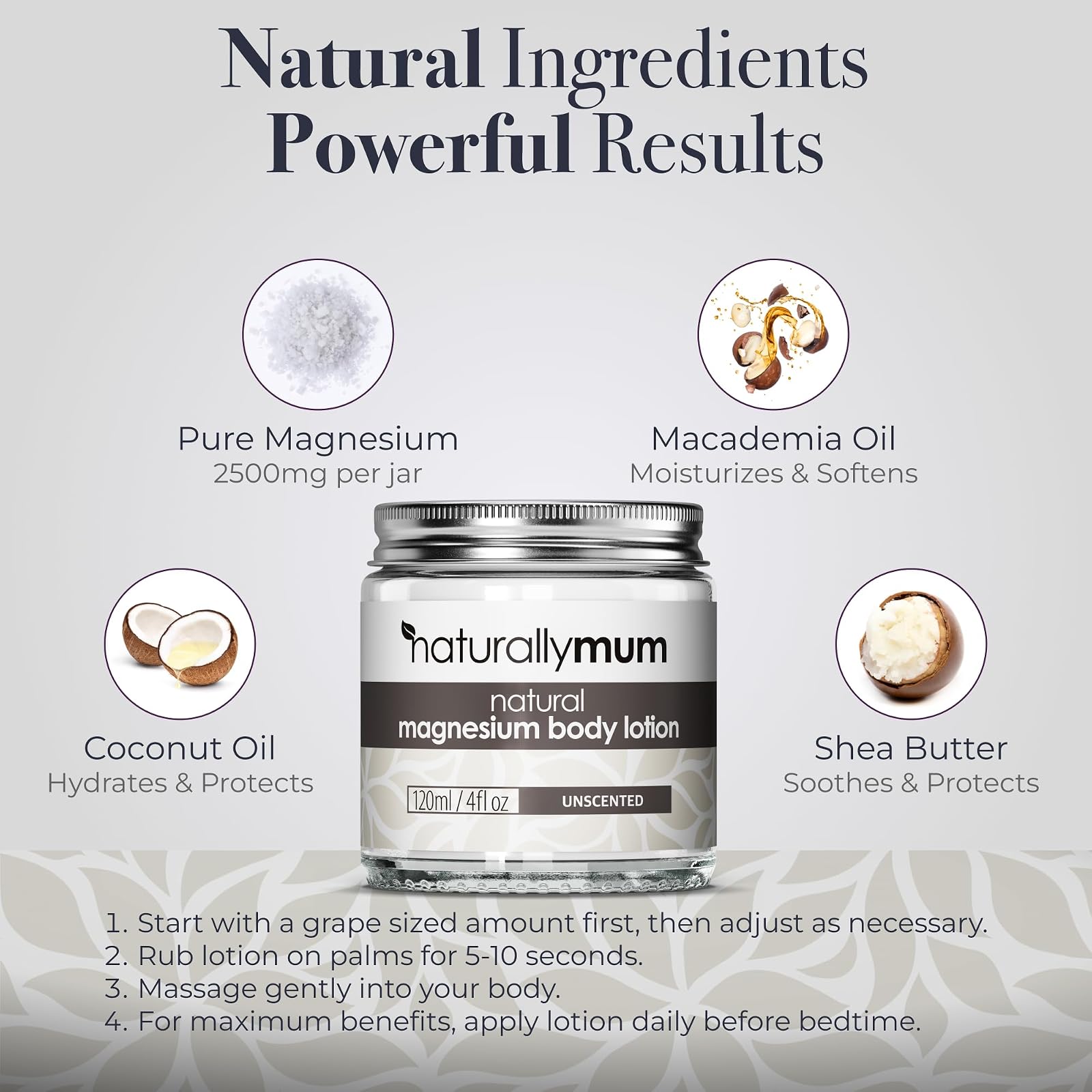 200 ml magnesium lotion for dry skin